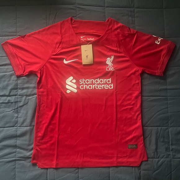 Nike | Shirts | Nike Liverpool Fc 2223 Home Jersey Kit Fan Version | Poshmark